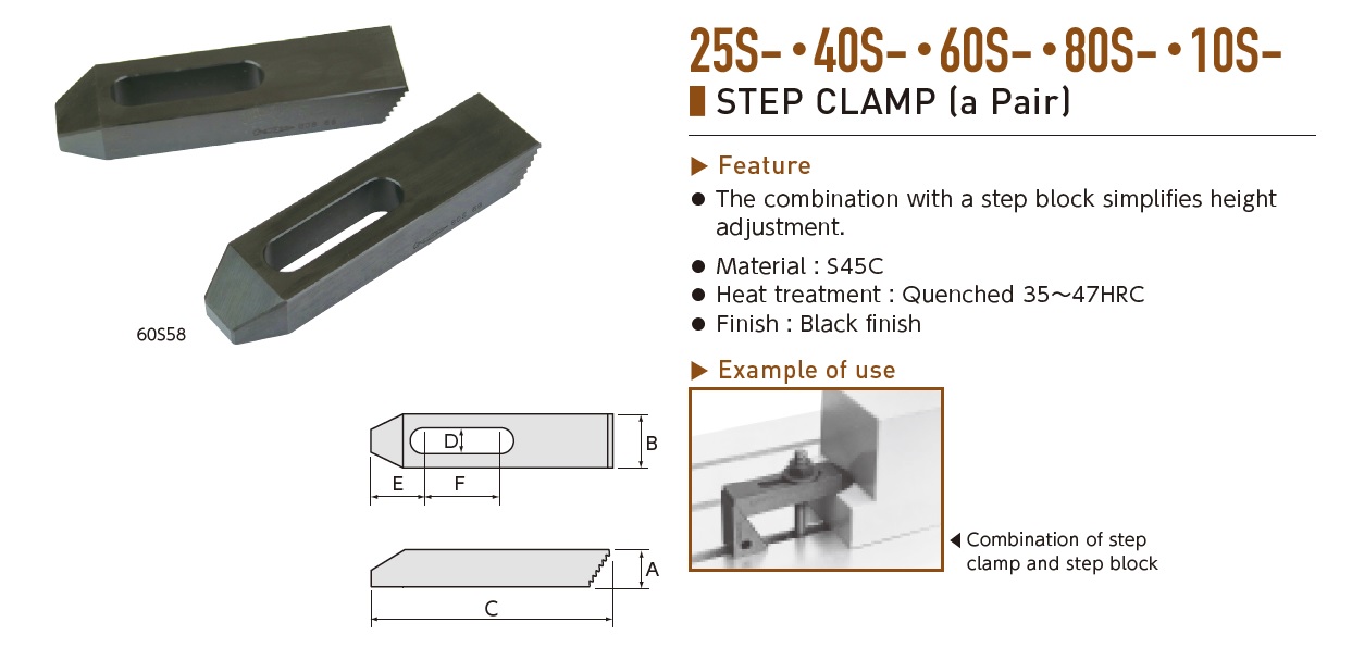 Ichiban Precision Sdn Bhd - Supertool - Supertool Step Clamp (a Pair), Plane Clamp (a Pair)